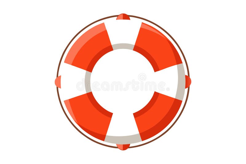 Lifebuoy Clipart Vector Art Illustration Stock Illustration ...