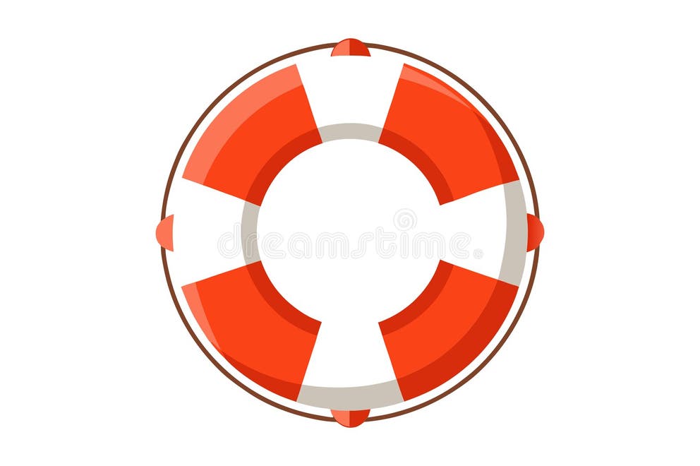 Lifebuoy Clipart Vector Art Illustration Stock Illustration ...