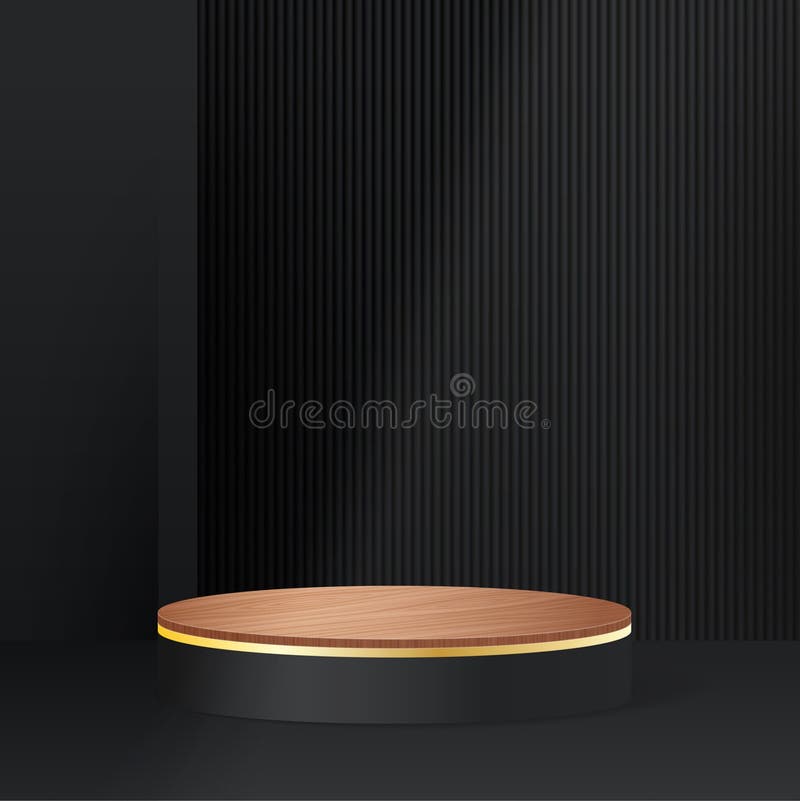 Wooden Podium Stages and Product Showcase Platform with Wood Covers and ...