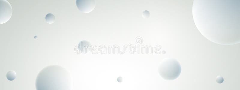 3D Ball Abstract Background. Soft Gradient with Minimal Bounce Ball ...