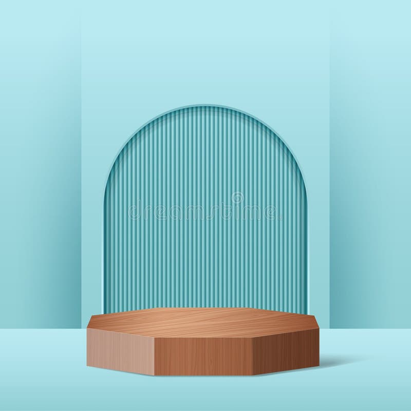 Wooden Podium Stages and Product Showcase Platform with Wood Covers and ...