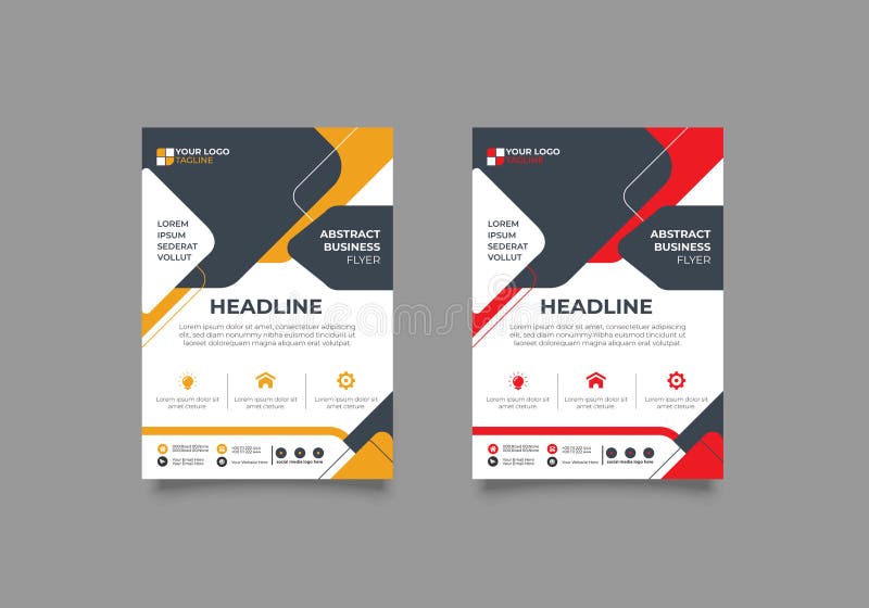 Modern Corporate Business Flyer Template Design. Creative and ...