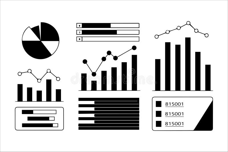 Editable Infographic Elements Vector Business Set Stock Illustration ...