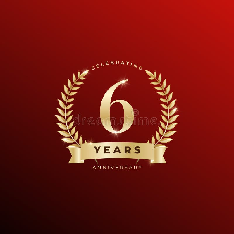 6th Anniversary Celebration, 6 Year Anniversary Celebration on Red ...