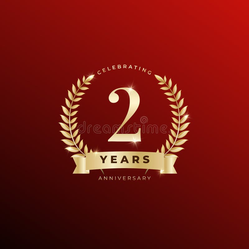 2nd Anniversary Celebration, 2 Year Anniversary Celebration on Red ...