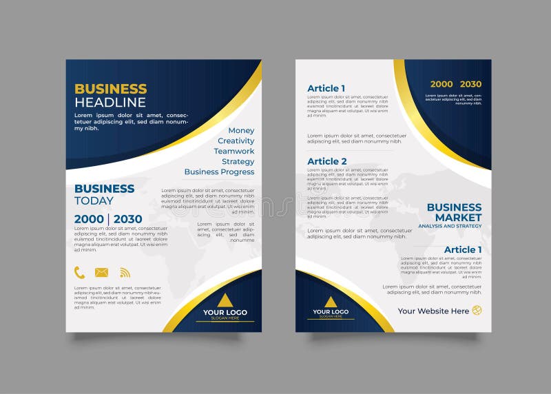 Modern and Elegant Business Flyer Template for Enhanced Visibility and ...