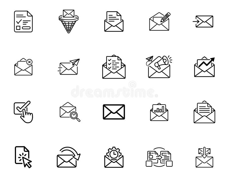 Email Blast Icons Stock Illustrations – 23 Email Blast Icons Stock ...