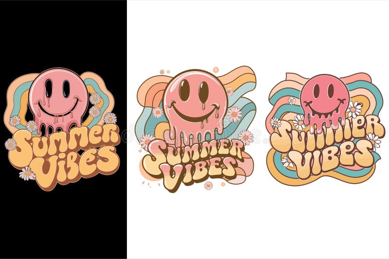 Smiley Face Stickers 1970s