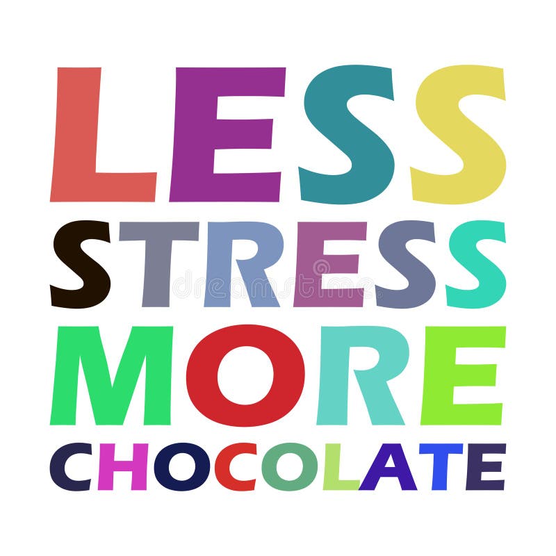 Sweet Typography Chocolate Day Design Ideas Stock Vector - Illustration ...