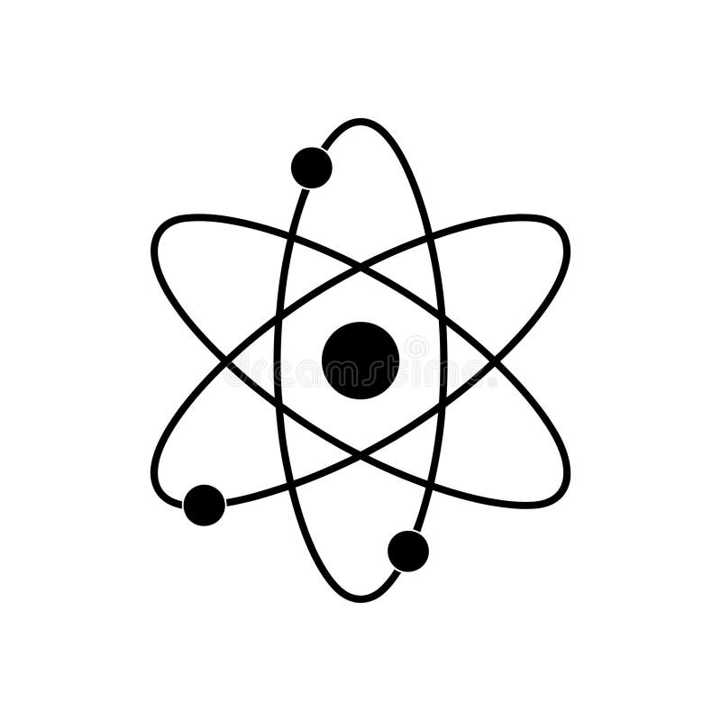 Atomic Structure with Electrons Orbiting Nucleus Science and Physics ...