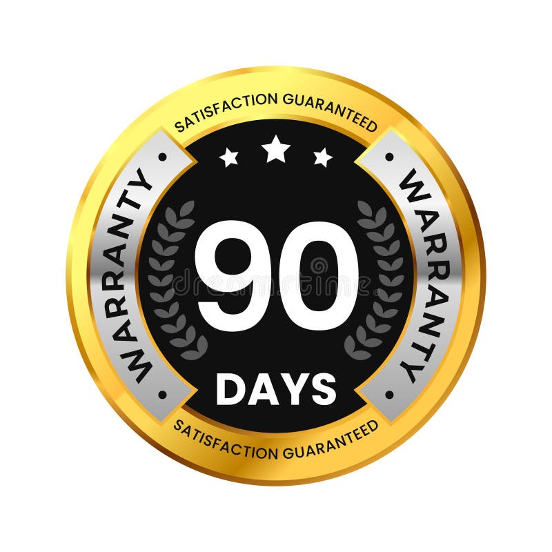 90 Days Warranty Gold Premium and Elegant Circle Design. for Product ...