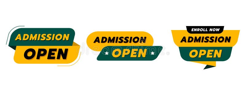 School Admission Open Banner for Social Media Template. Stock Vector ...