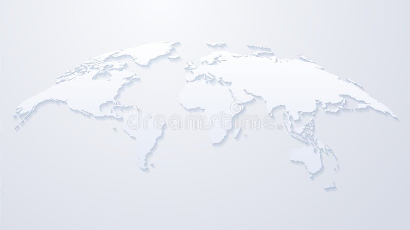3D Globe World Map Template. 3D Wolrd Map Design for Education, Science ...