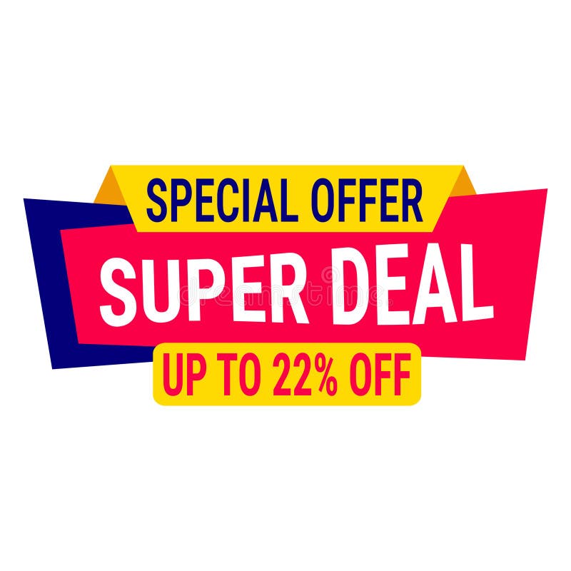 Super Deal Special Offer Up To 80 Off Banner Advertising Poster Design ...