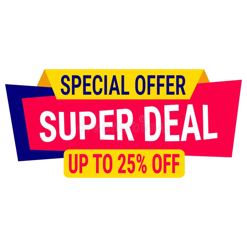 Super Deal Special Offer Up To 80 Off Banner Advertising Poster Design ...