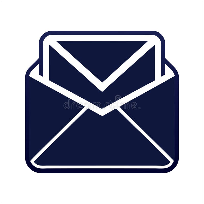 Mail or Message Vector Icon Illustration Design Stock Vector ...