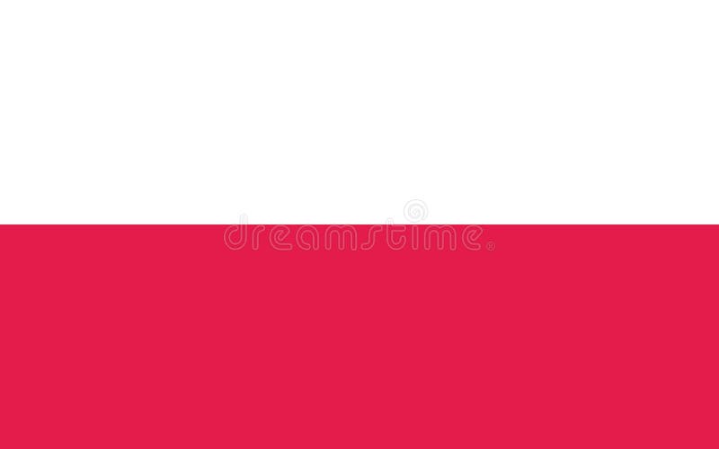 Flag of Poland. Poland Flag Official Colors and Proportion Digital ...