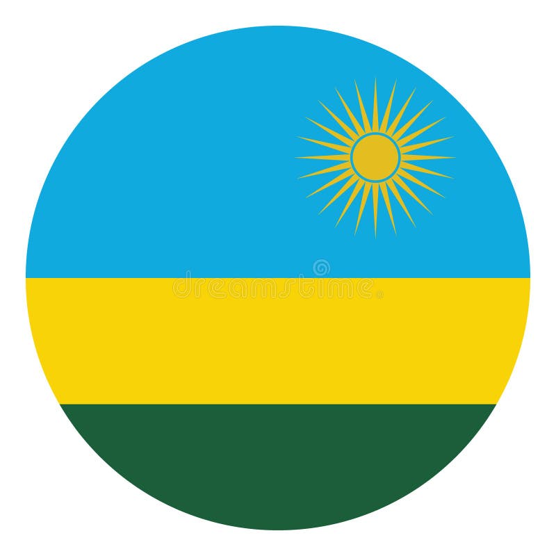 Rwanda Logo. Map of Rwanda with Country Name and. Stock Vector ...
