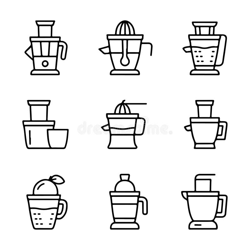 Manual Citrus Juicers Stock Illustrations – 5 Manual Citrus Juicers ...