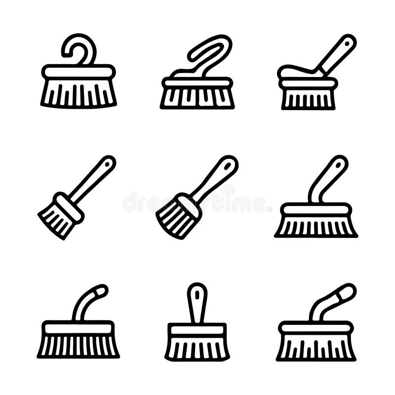 Scrubbing Brushes Stock Illustrations – 403 Scrubbing Brushes Stock ...