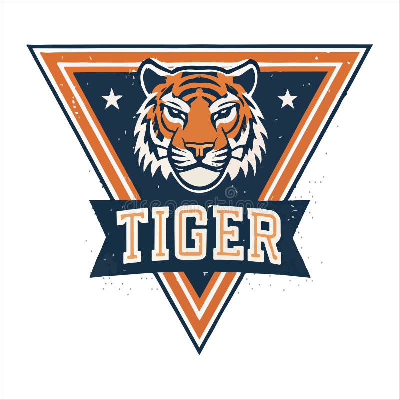 Bold Tiger Mascot Logo for Teams Stock Vector - Illustration of face ...