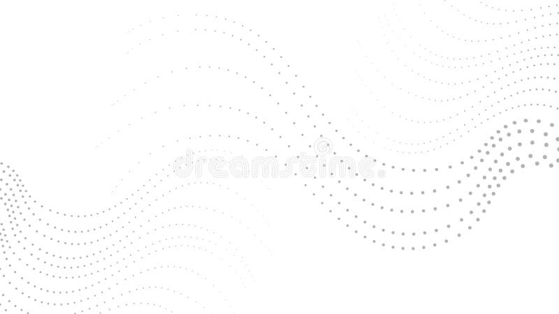 Abstract Dots Wave Minimalist Background Stock Illustration ...