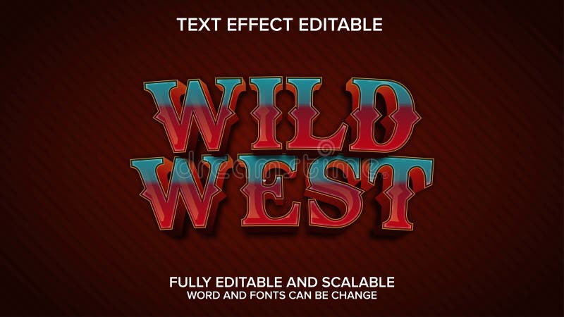 Western Style Editable Effect Stock Illustrations – 85 Western Style Editable Effect Stock ...