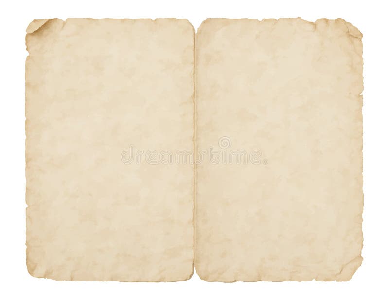 Old Vintage Open Book Pages with Aged Paper Texture. Antique Beige ...