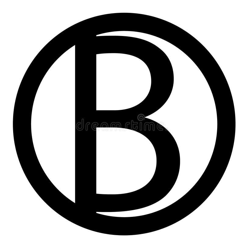 Iconic Letter B Stock Illustrations – 216 Iconic Letter B Stock ...
