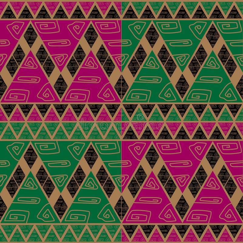Tribal Triangle Pattern