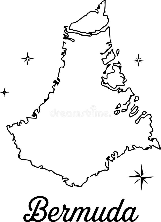 Smaller Outlined Islands Stock Illustrations – 4 Smaller Outlined ...