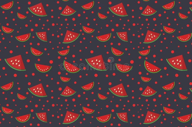 Textured Watermelon Pattern Stock Vector - Illustration of texture ...