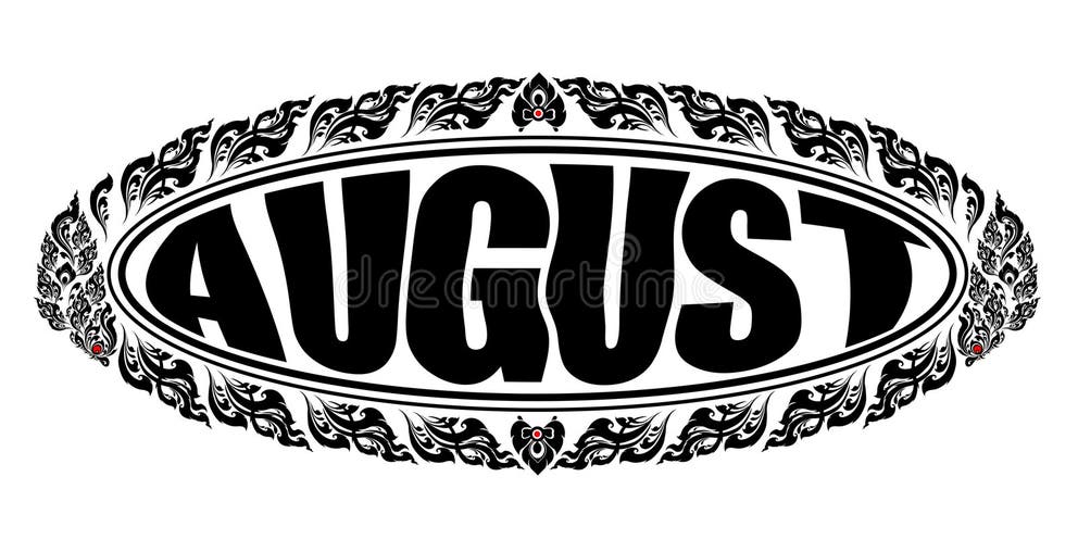 August Border Stock Illustrations – 5,233 August Border Stock ...