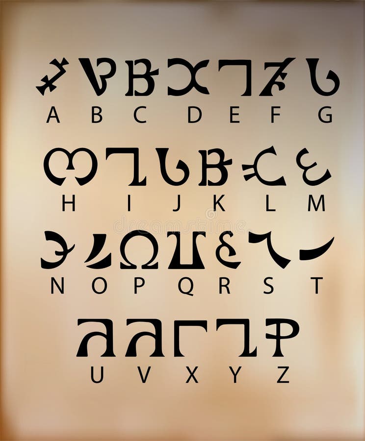 Angelic Language Stock Illustrations – 23 Angelic Language Stock ...