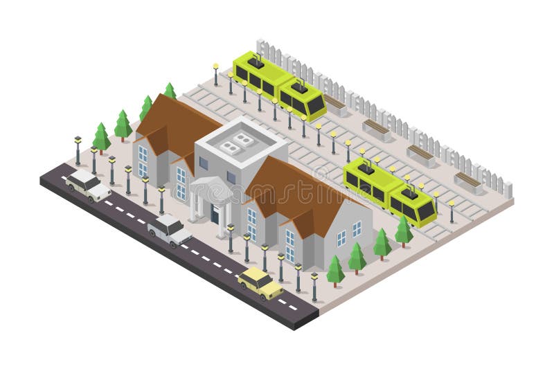 Poly Commuter Town Stock Illustrations – 3 Poly Commuter Town Stock ...