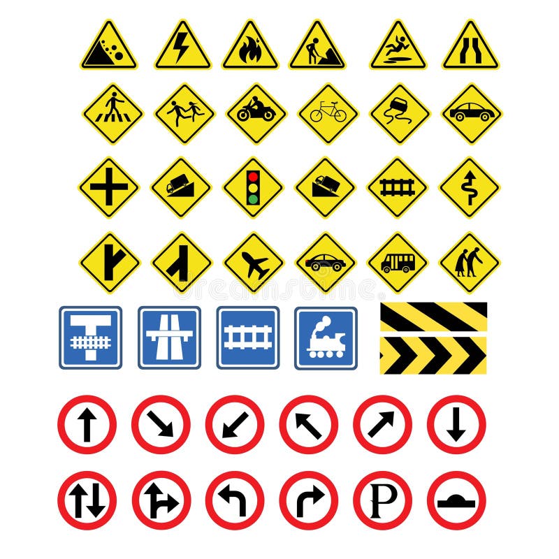 Road sign stock illustration. Illustration of road, arrow - 396495618