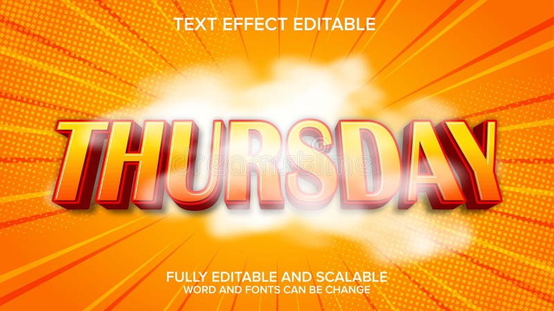 Thursday Cartoon Stock Illustrations – 1,364 Thursday Cartoon Stock ...