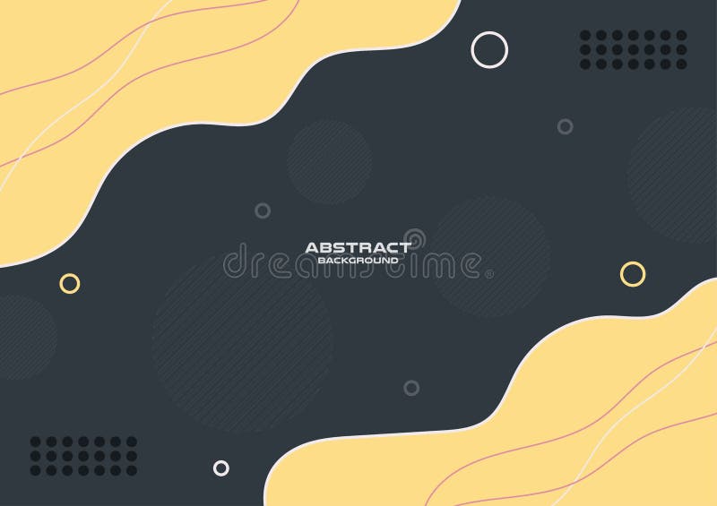 Abstract Freeform Shape Geometric Background. Stock Vector ...