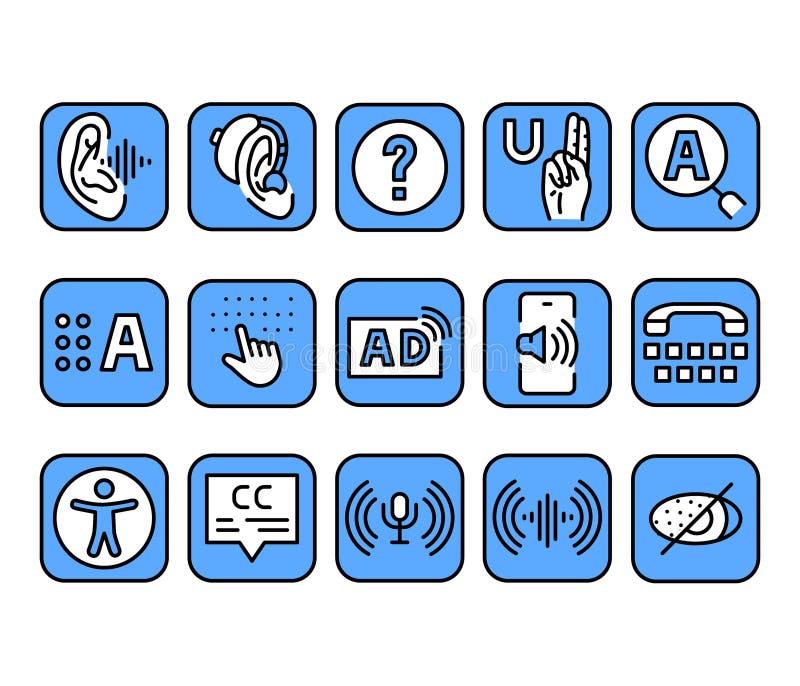 Web Accessibility Icon Stock Illustrations – 28,323 Web Accessibility ...