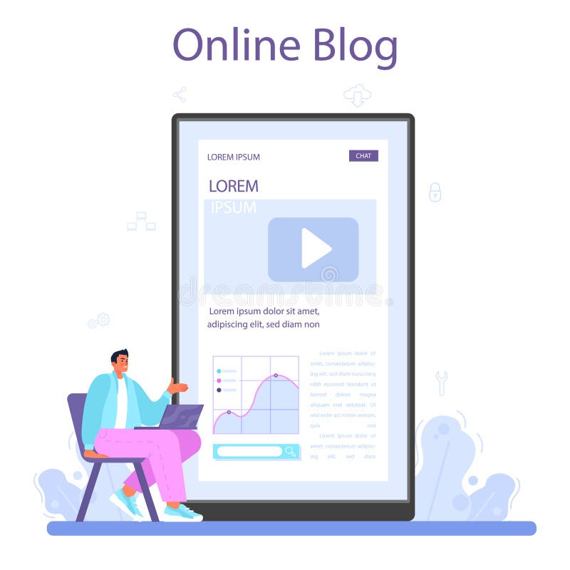 Web Administrator Online Service or Platform. Content Management System ...