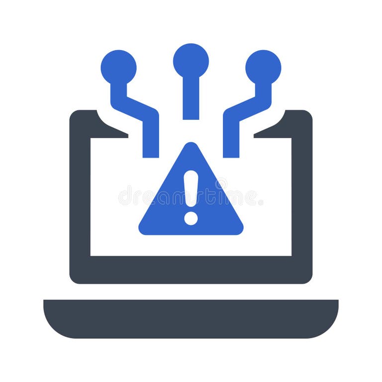 Web alert icon stock vector. Illustration of icon, symbol - 351613068