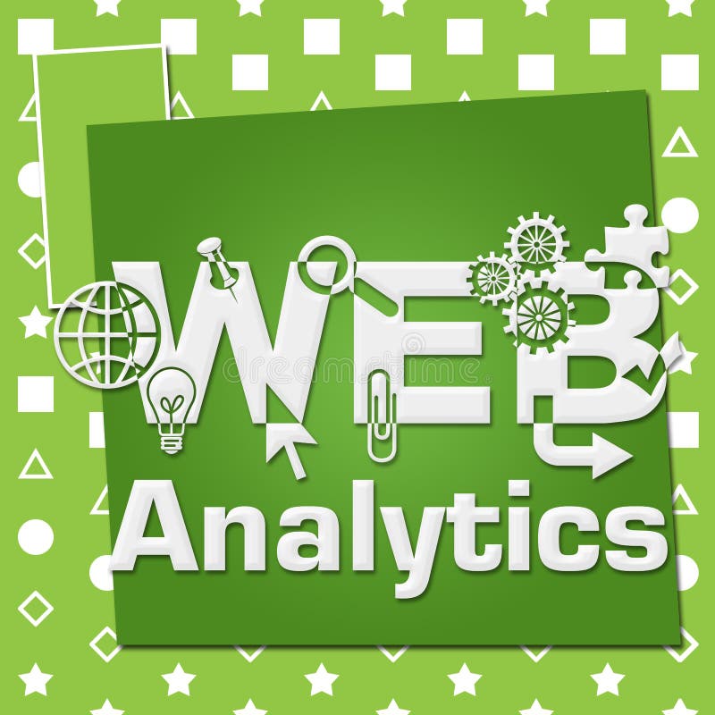 Predictive Analytics Green Left Symbols Blue Text Stock Illustration ...