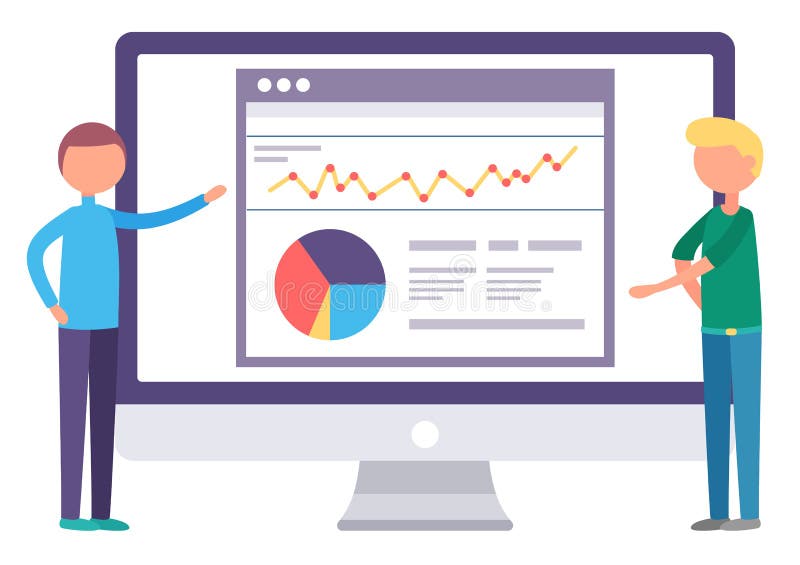 Website graph concept stock illustration. Illustration of code - 17352486