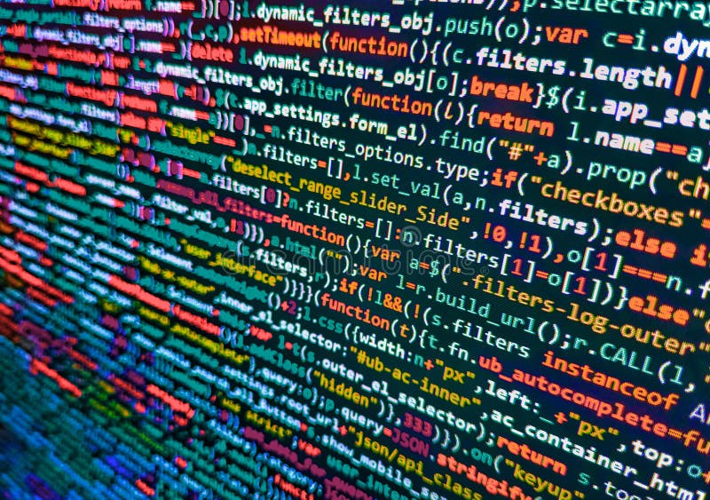 Code On Dark Background Python Programming Developer Code Programmer Working In A Software