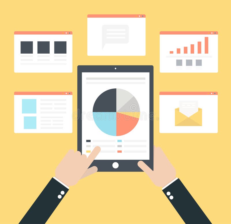 Application Optimization Concept Stock Vector - Illustration of design, application: 251720038