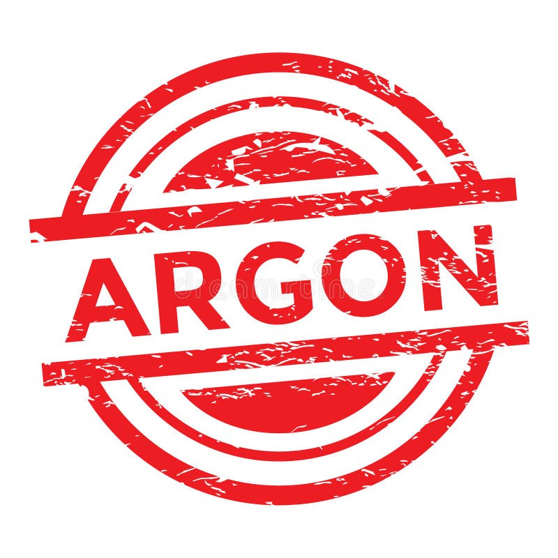 Argon gas rubber stamp stock vector. Illustration of spain - 264438647