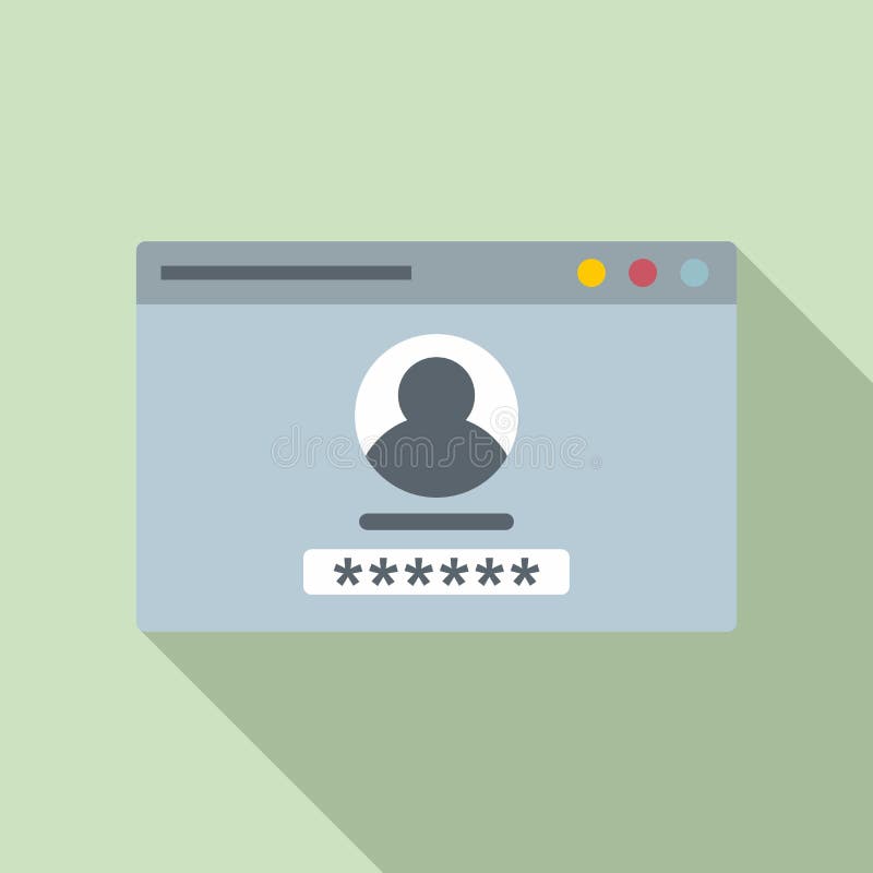 Multi-factor Authentication Icon, Flat Style Stock Vector - Illustration of icon, safety: 216366988