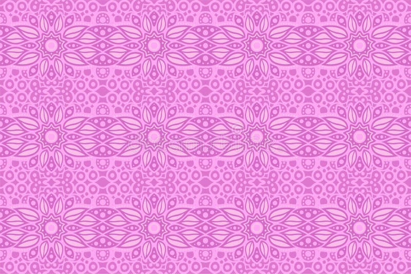 Web Background with Abstract Pink Seamless Pattern Stock Vector ...