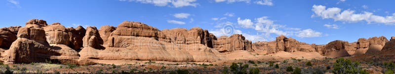 Web Banner, Arches National Park Stock Image - Image of rock, arch ...
