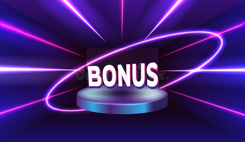 Web Banner Bonus Sign Letters 3d Isolated Design Elements Stock Vector ...